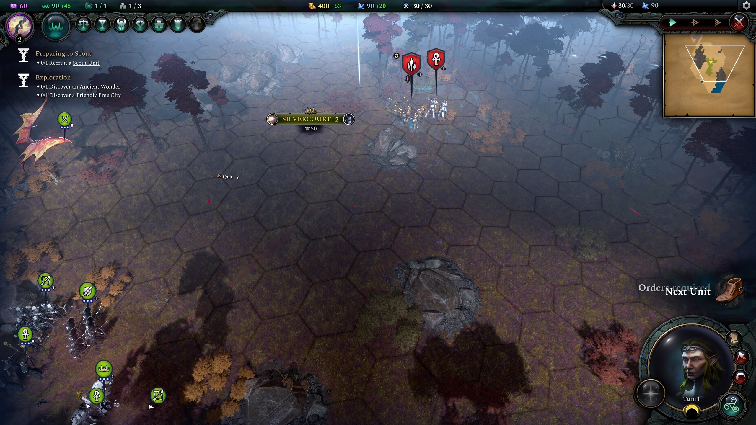 Confirmed - Selecting Key Bindings during Battle cause Overland interface to show instead of ...